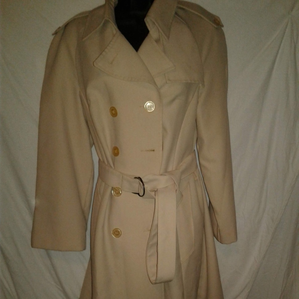 Vintage Sears '70's Double Breasted Trench Coat - Gem